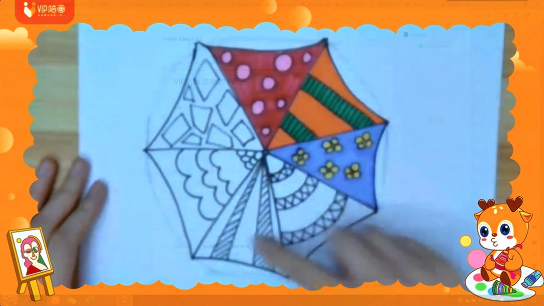 让自己画的雨伞转起来!美丽的小雨天VIP陪画作品展示