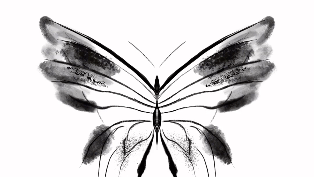 水墨的三只小动物 procreate缩时视频教程