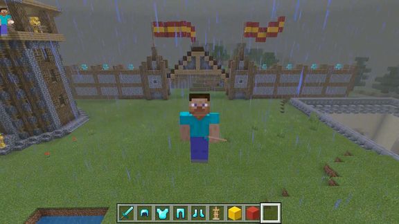 我的世界:小镇城门