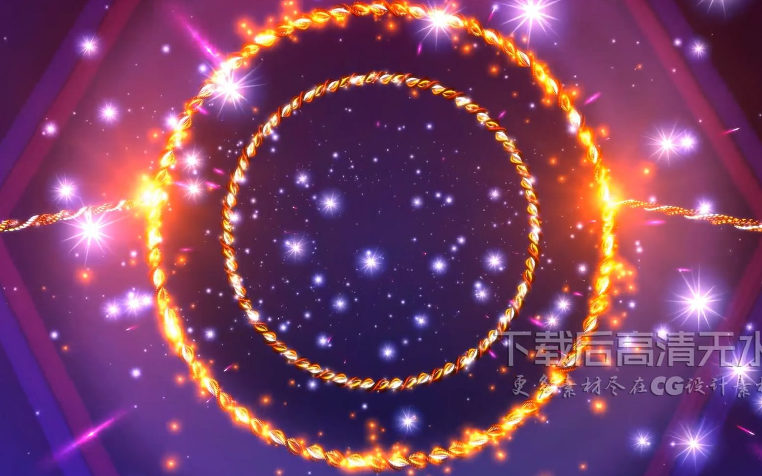 s618 2K画质唯美浪漫光线粒子晚会舞台LED视频素材 剪辑合成 婚礼...