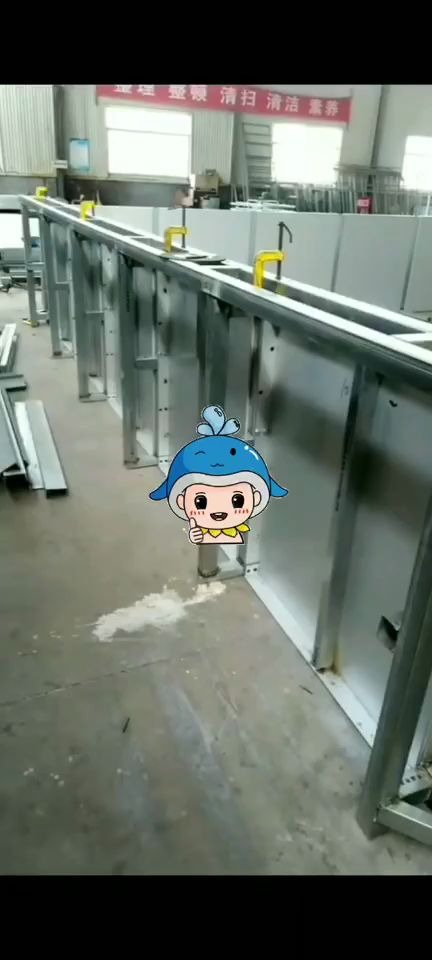 游力安安徽钢结构组装式游泳池正在安装