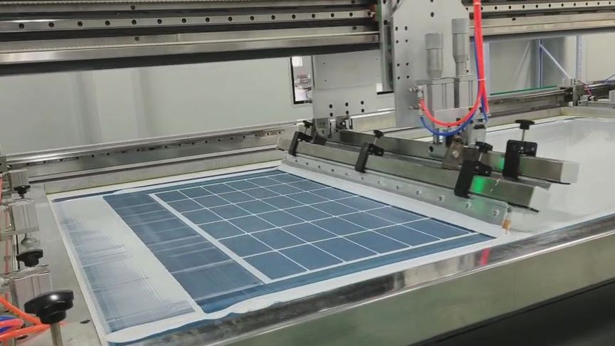 玻璃深加工,光伏产线一条龙 #新能源 #自动化设备