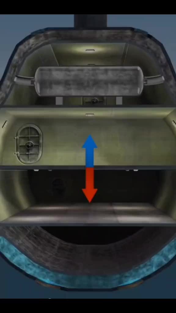 潜艇工作原理动画