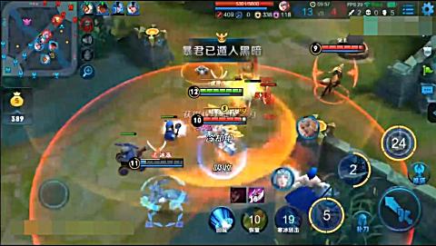 王者荣耀 电脑模拟器操作韩信 抠脚操作拿4杀