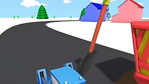 和翻斗车伊森学习 第2季 第1集 泥泞的路