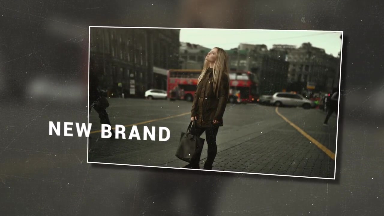 现代时尚优雅的照片幻灯片AE模板