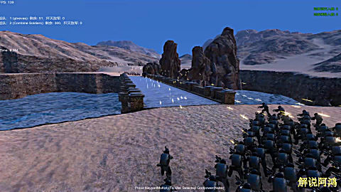 史诗战争模拟器:300名联合士兵守桥,反浩克装甲携带打手前来突破