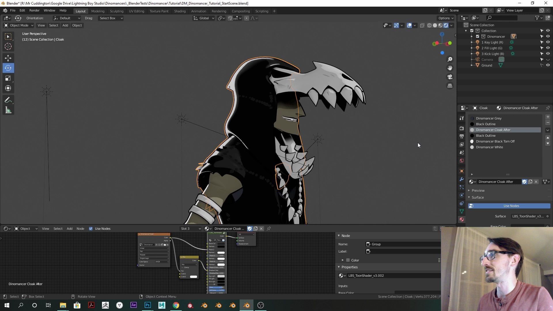 Blender卡通材质教程06