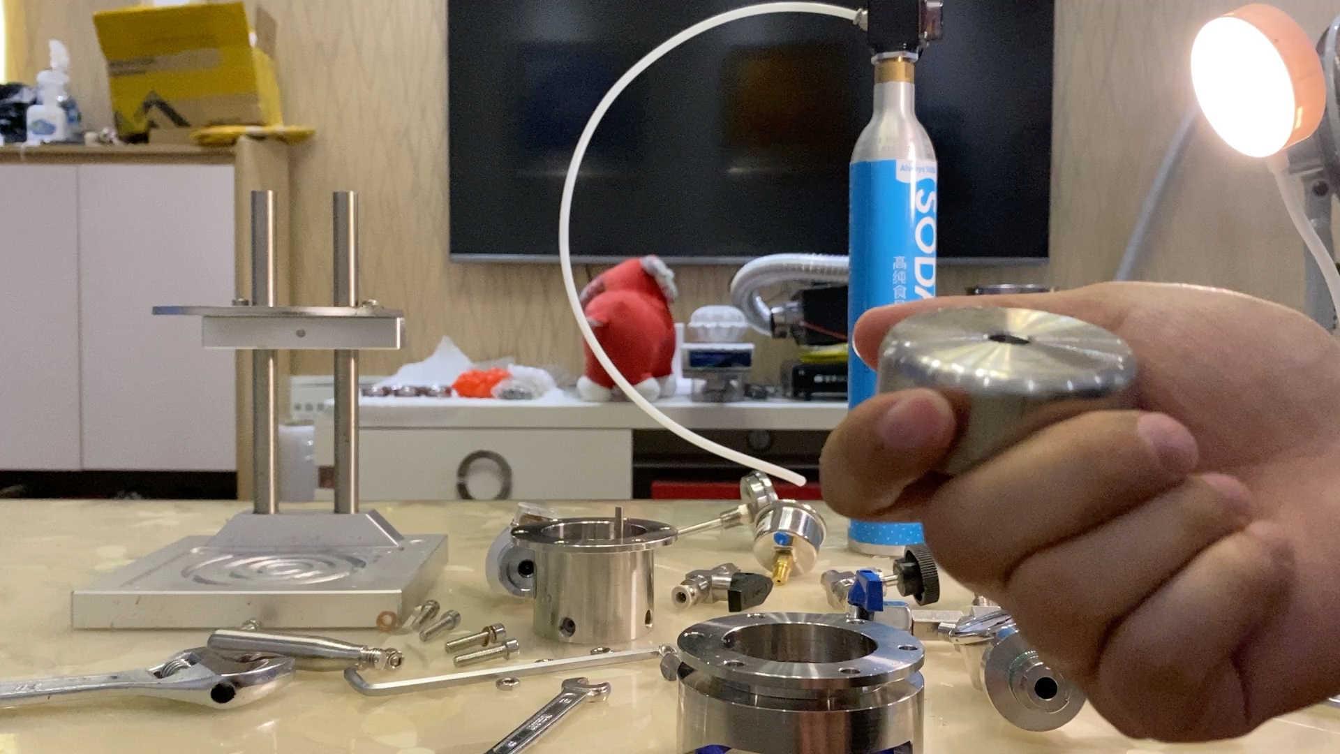 玲珑牌versalab一号舱气动意式咖啡机拆装教程