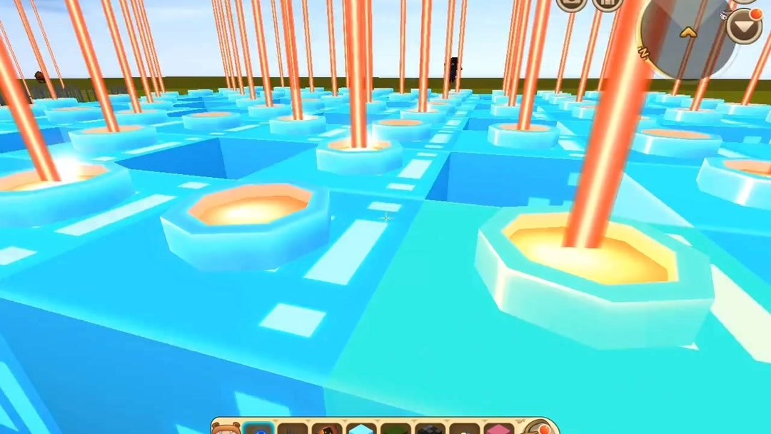 迷你世界教程:教你制作激光陷阱,伤害极高的那种