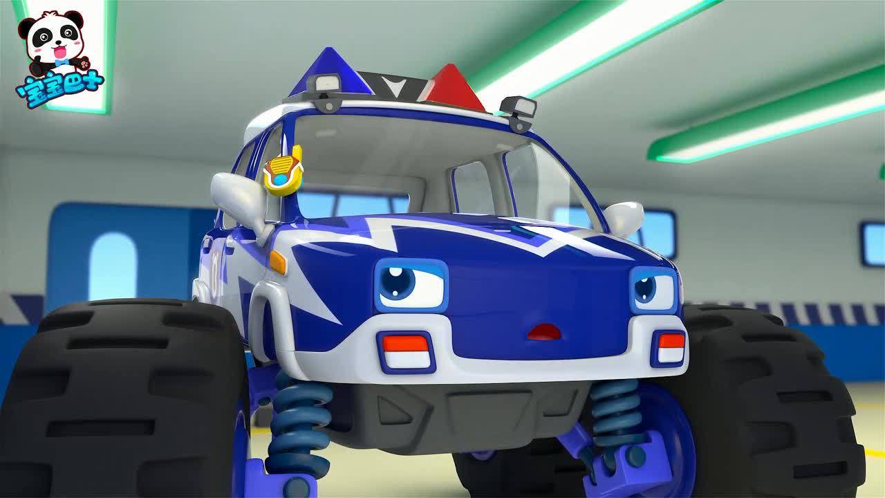 《宝宝巴士疯狂怪兽车》是谁在捣乱,把冰淇淋都撞飞了