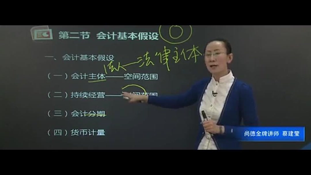 会计基础会计视频教程全套第一章总论2(新版)!S!