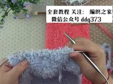 从领口往下织毛衣h编织教程(21)h电脑织毛衣机器视频教程