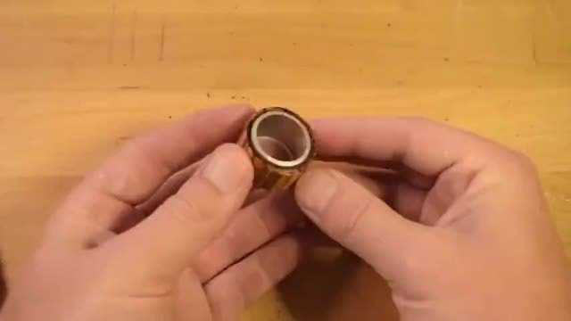 私人定制一枚戒指,用的材料很独特,看完我竖起了大拇指