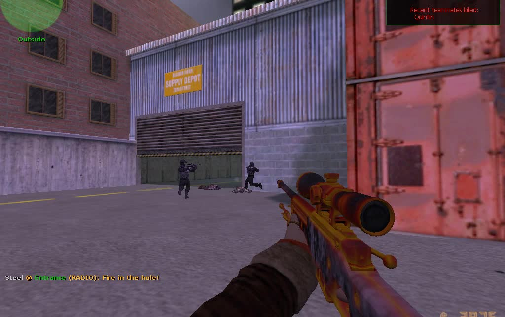 CS1.6菜鸟挑战专家BOT打得神经抽搐