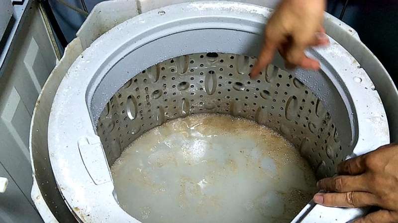 半年没洗的洗衣机就这么脏,今天教你怎么彻底清洗它,一起来学学