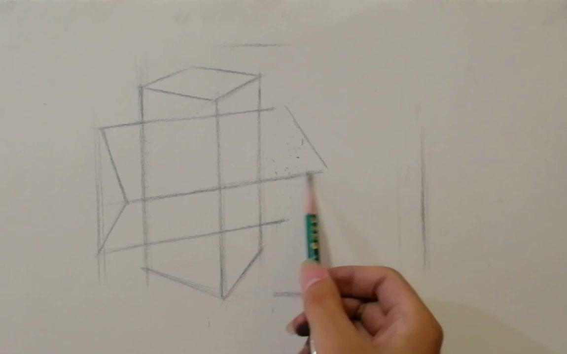 素描几何体：素描基础教学，带你20分钟轻松学会素描几何体知识