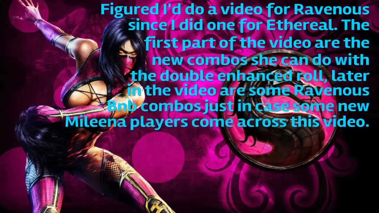 MKXL- Post patch Mileena combos (Ravenous)