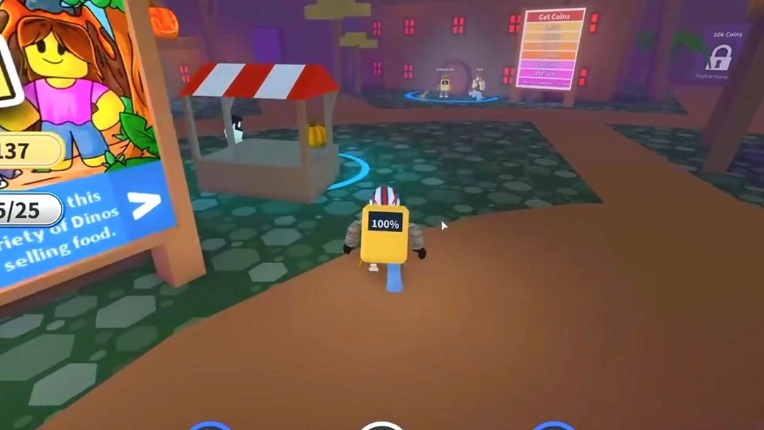 咯咯多解说Roblox恐龙模拟器!侏罗纪世界饲养恐龙当做宠物