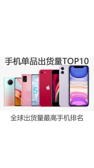 2020全球出货量最高手机排名苹果iPhone一骑绝尘国产Redm