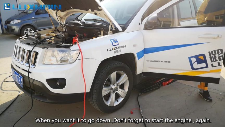 璐斯曼快捷举升机英文配音使用说明——让修车如此便捷