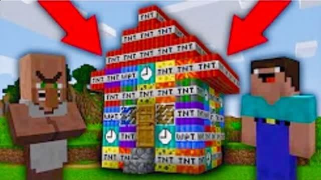 【京兆】我的世界:我的世界动画中的超级塔挑战