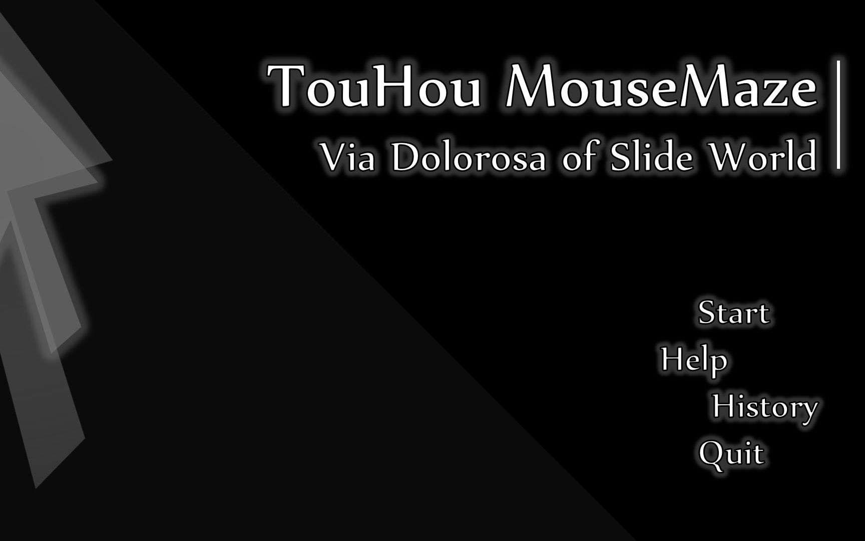 【PPT游戏】TouHou MouseMaze Ver 0.1.15_Beta