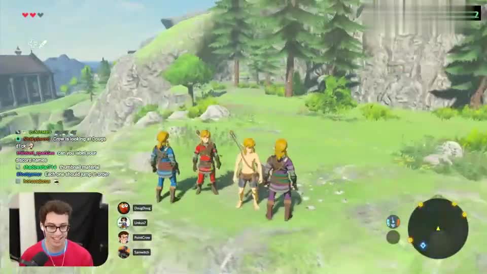 《塞尔达传说旷野之息》多人Mod可以玩了