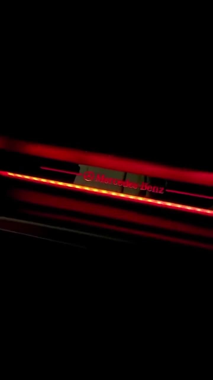 免接线led闪光的门槛灯、瞬间提升爱车的档次汽车用品汽车好物