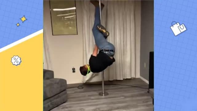 这个钢管舞真是被你玩出了天际