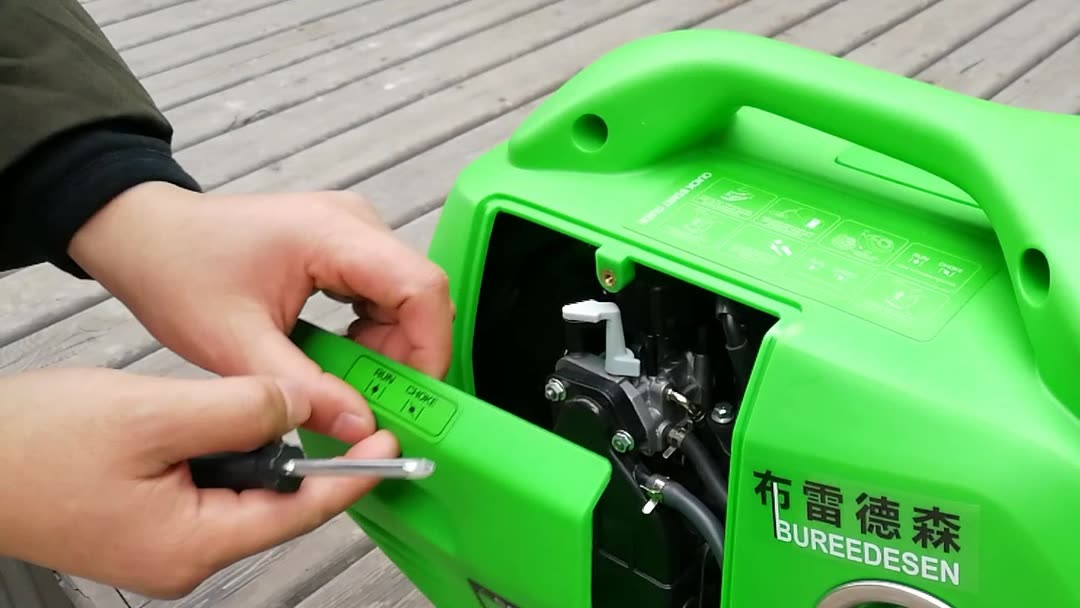 布雷德森数码变频发电机启动视频