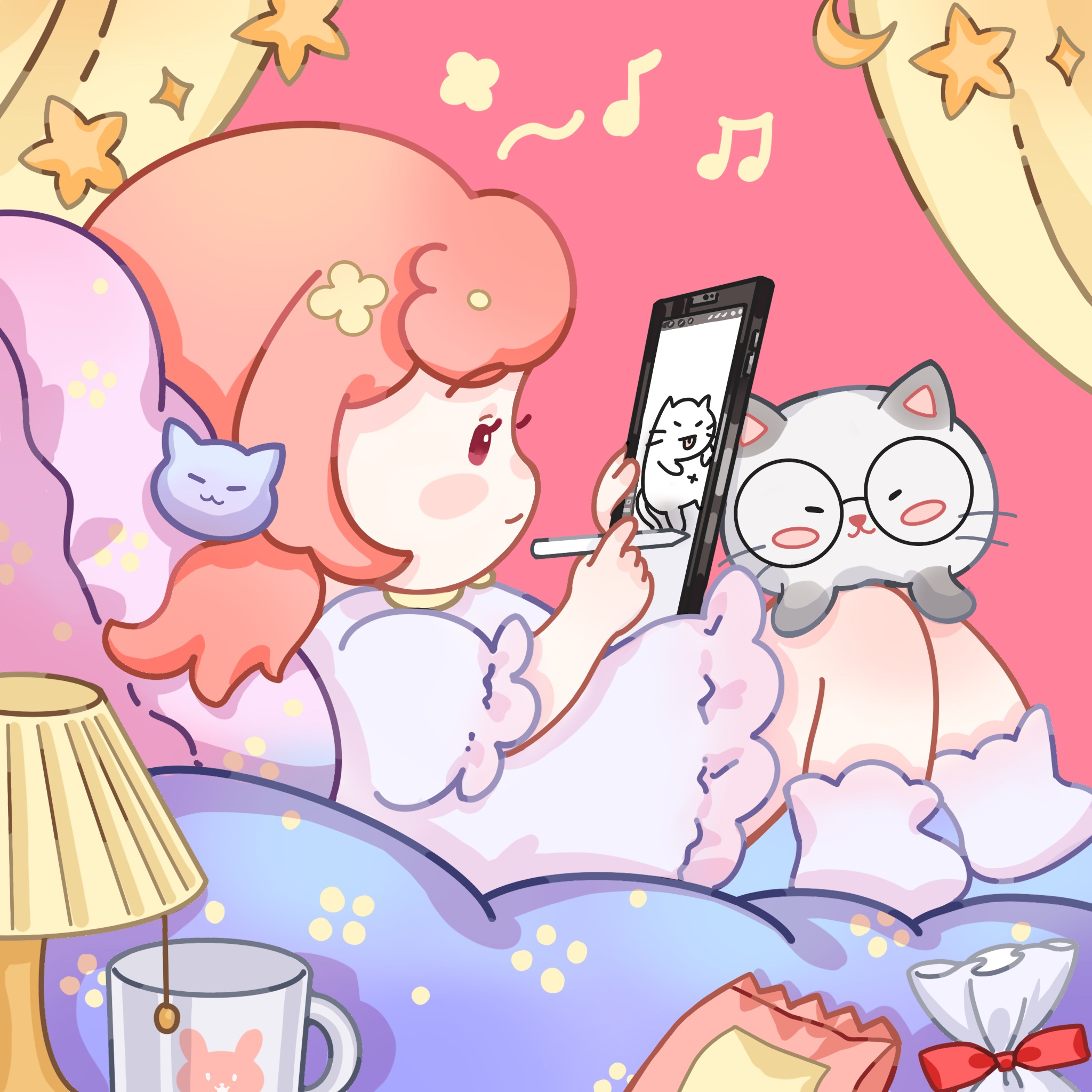 哒哒猫插画教育中心 