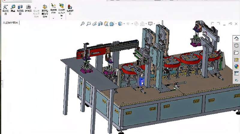 锂电池贴胶定位机构设计弹簧选型,定位块材料选型,机构设计思路