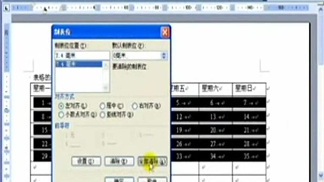 word2003视频教程之word表格制作 (R)