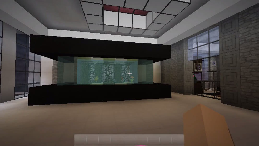 我的世界超级无敌大鱼缸