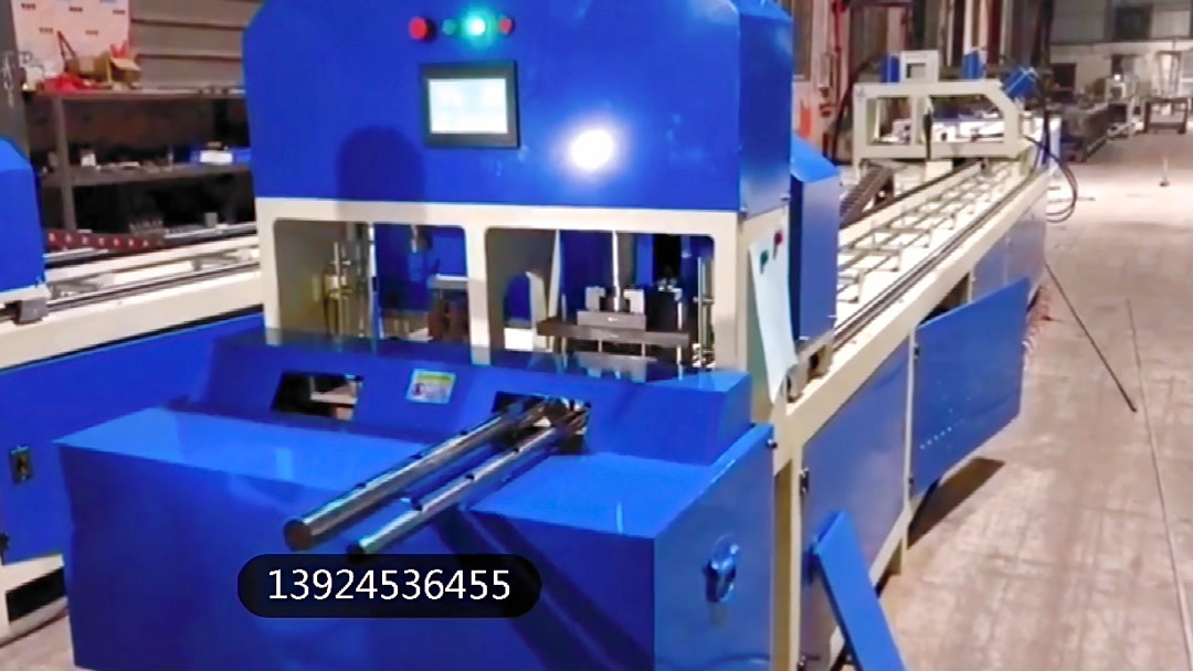 厂家直销方管圆管自动冲孔机 不锈钢管冲孔机