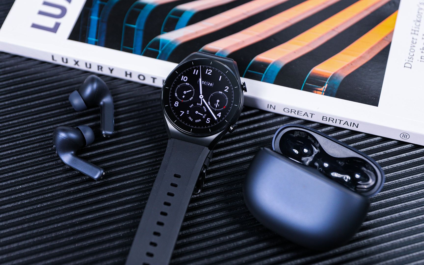 小米12最佳伴侣,小米真无线降噪耳机3与小米Watch S1体验