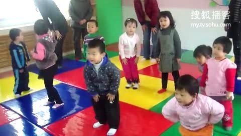 苗苗2班 动物模仿操