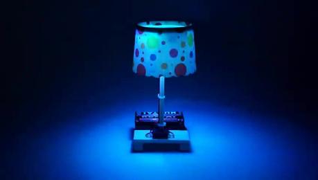 科技小制作-七彩小台灯