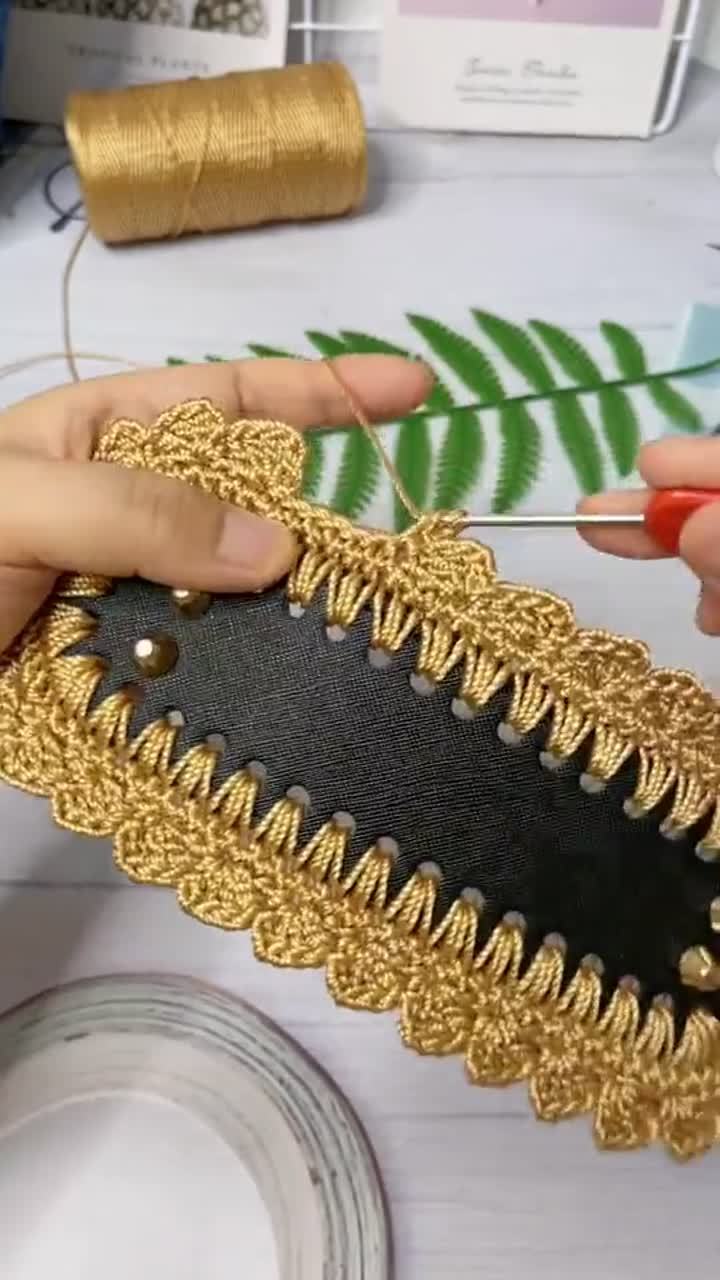 热门爱生活爱编织钩针包包手工diy