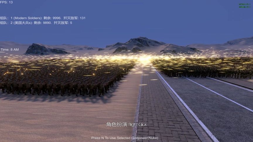 史诗战争模拟器:一万个中国现代特种兵对战美国大兵,谁能赢?