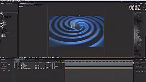【AE教程】运用FreeFormPro插件制作海上漩涡效果