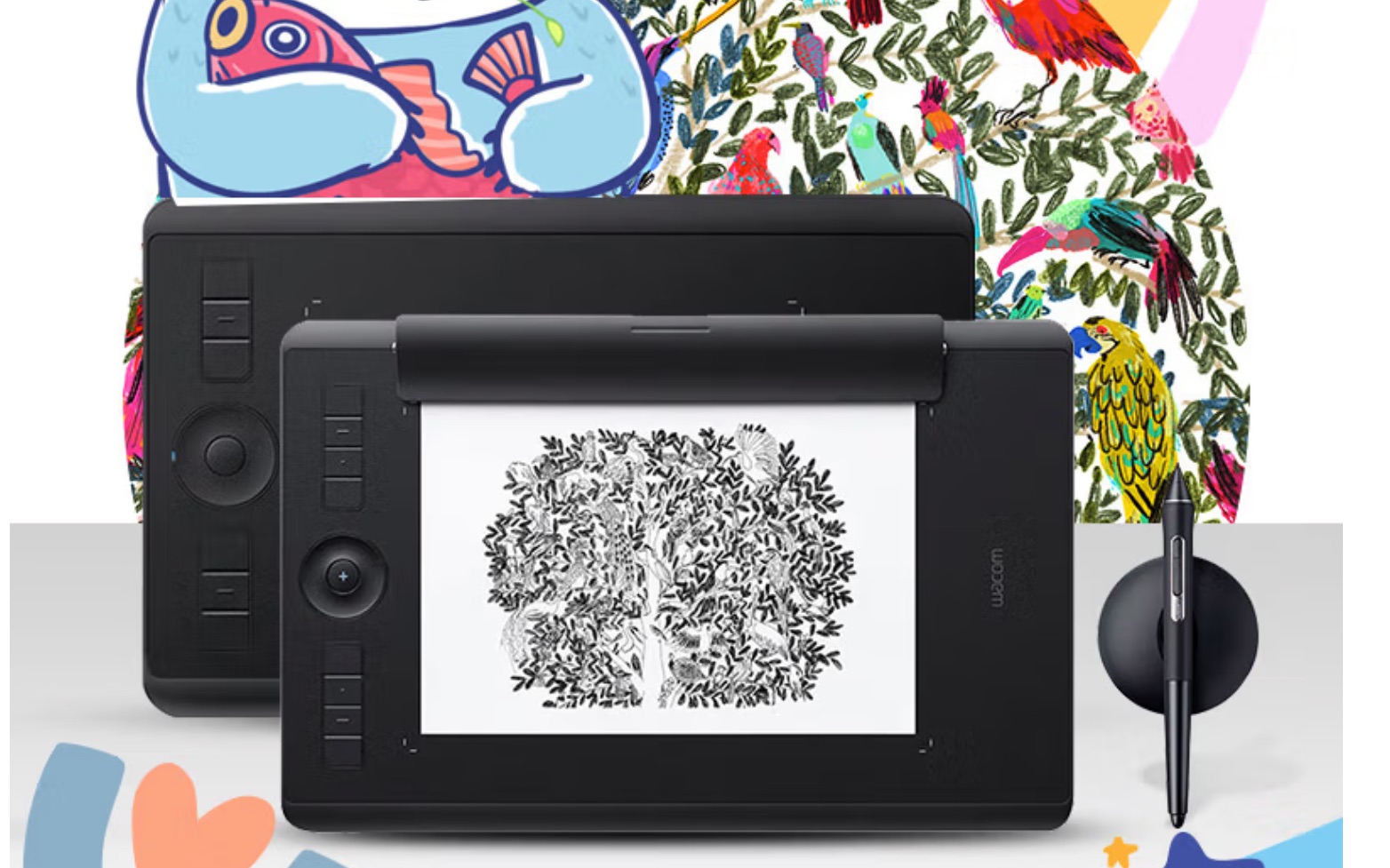 Wacom intuo pro开箱视频