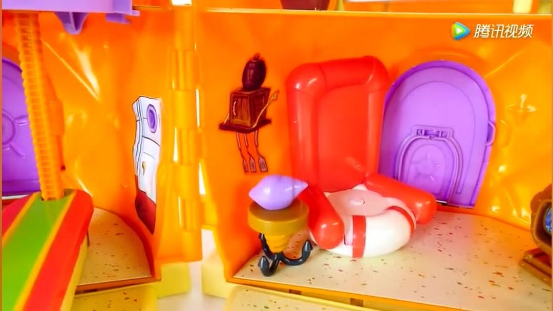 海绵宝宝有漂亮的房子 真开心呀