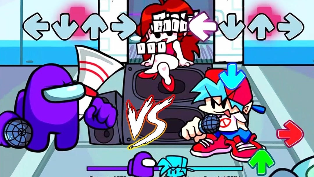 黑色星期五之夜动画:SUS VS 紫色船员,我们之中模组!