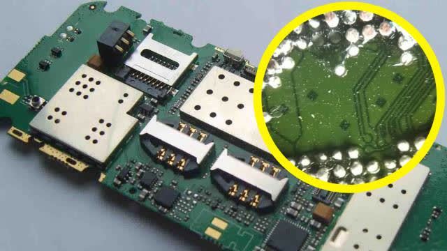 联发科28nm芯片长啥样?放在显微镜下一看,制作难度感觉也不大呀