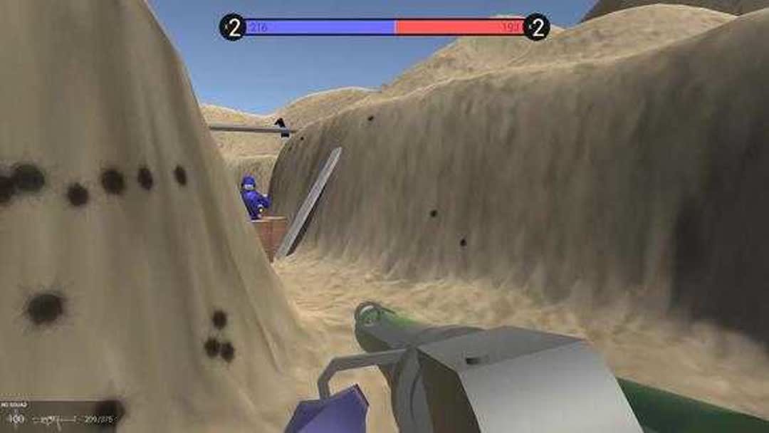 战地模拟器:MG34机枪开始疯狂收割敌人!