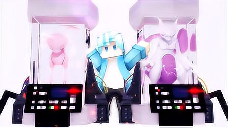 ...日月世代》24 抓到了克隆出的超梦MEGA 模组生存 MC精灵宝可梦