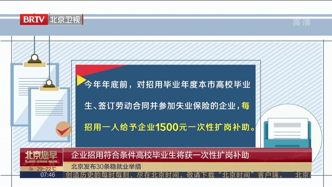 企业招用符合条件高校毕业生将获一次性扩岗补助
