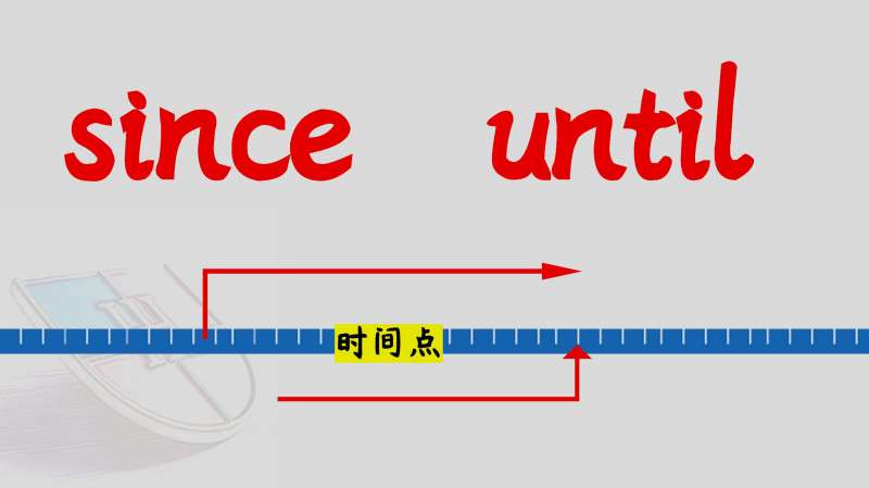 50个常用介词之since和until,一条时间轴,轻松搞定